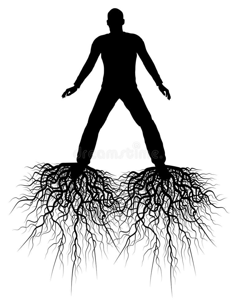 Person Roots Stock Illustrations – 2,578 Person Roots Stock ...