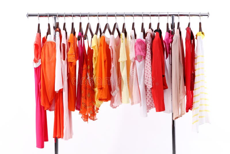 Ropa colorida del verano imagen de archivo. Imagen de transporte - 25339463