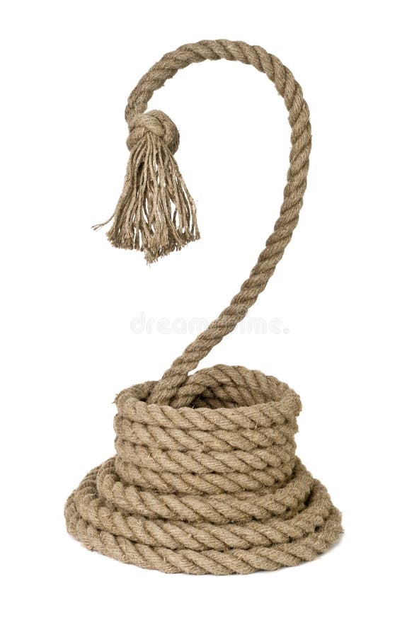 Rope stock image. Image of frustration, straw, isolated - 14702907