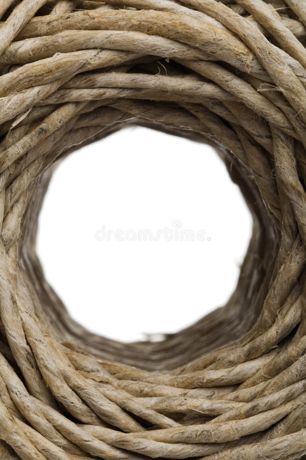 Rope stock photo. Image of spiral, whirlpool, spin, closeup - 4445154
