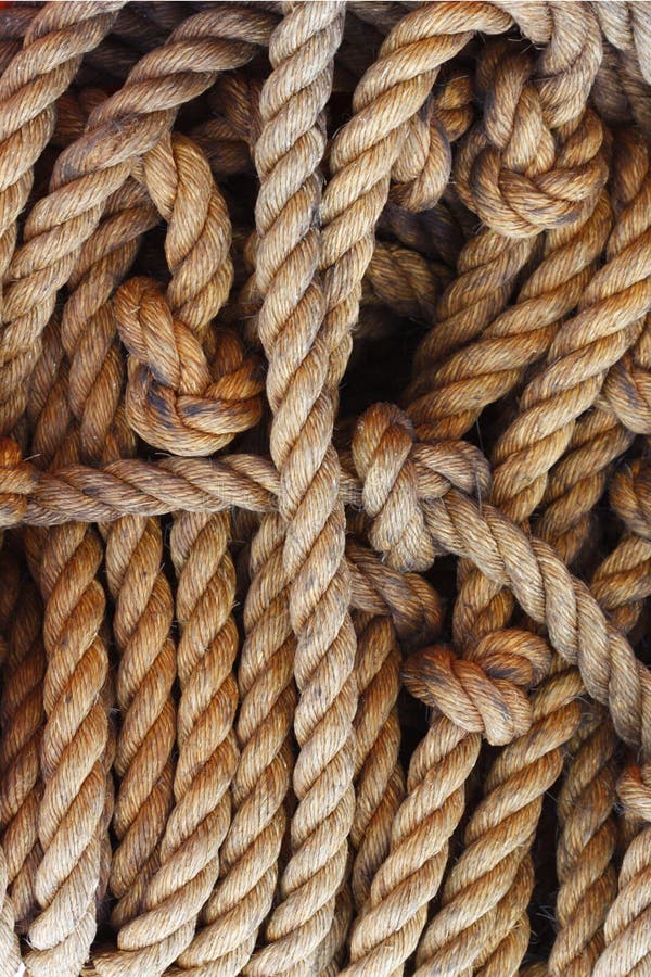 Ropes and Rigging on a Sail Ship Stock Photo - Image of taught, rope ...