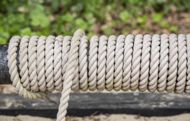 Rope stock photo. Image of marine, brown, hanging, roll - 74974182