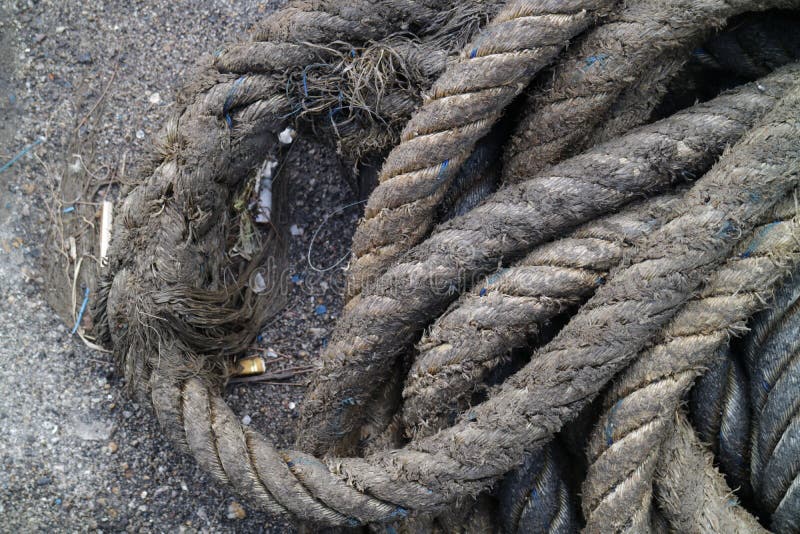 Rope stock image. Image of soil, grass, thread, packthread - 98666201