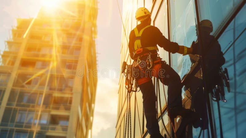 Rappelling Worker Stock Illustrations – 21 Rappelling Worker Stock ...