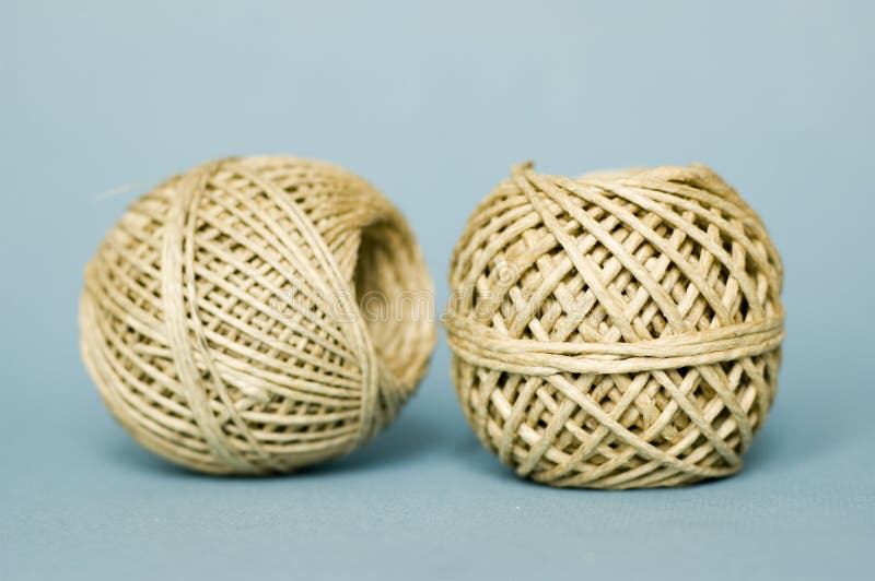 Two rope balls stock image. Image of house, clew, connection - 39390687