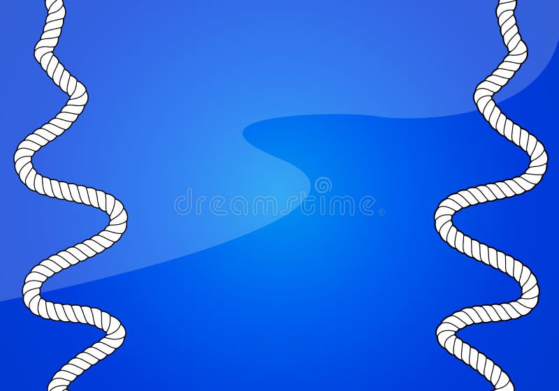 Rope on a blue background stock vector. Illustration of computer - 90291276