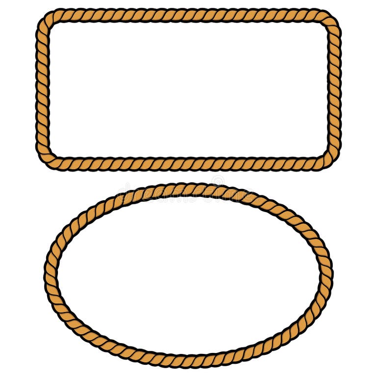 Rope Border Stock Illustrations – 17,900 Rope Border Stock ...