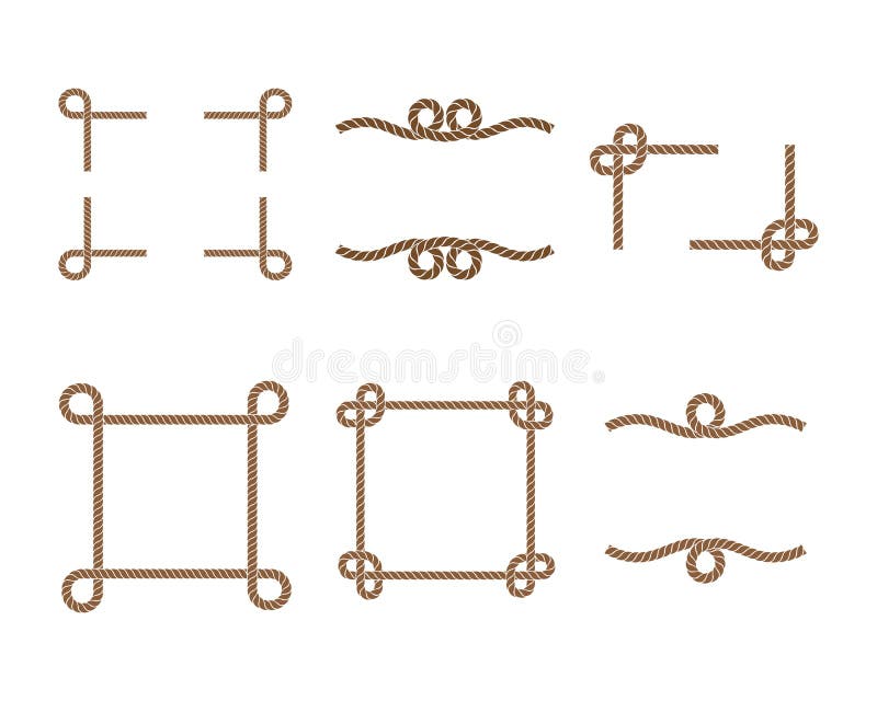 Rope Clipart Borders