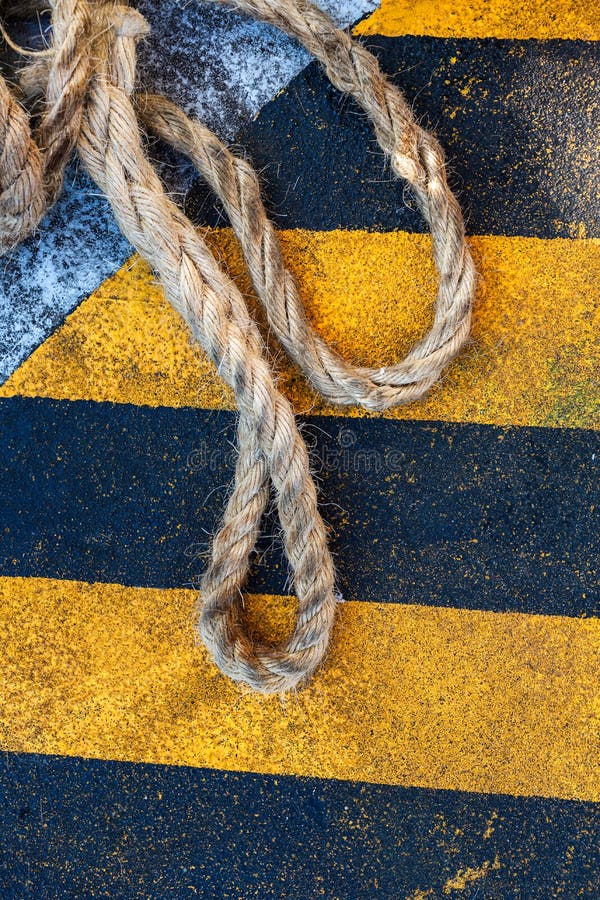 Rope, Cable on Pier in Venice Stock Image - Image of cablevenice ...
