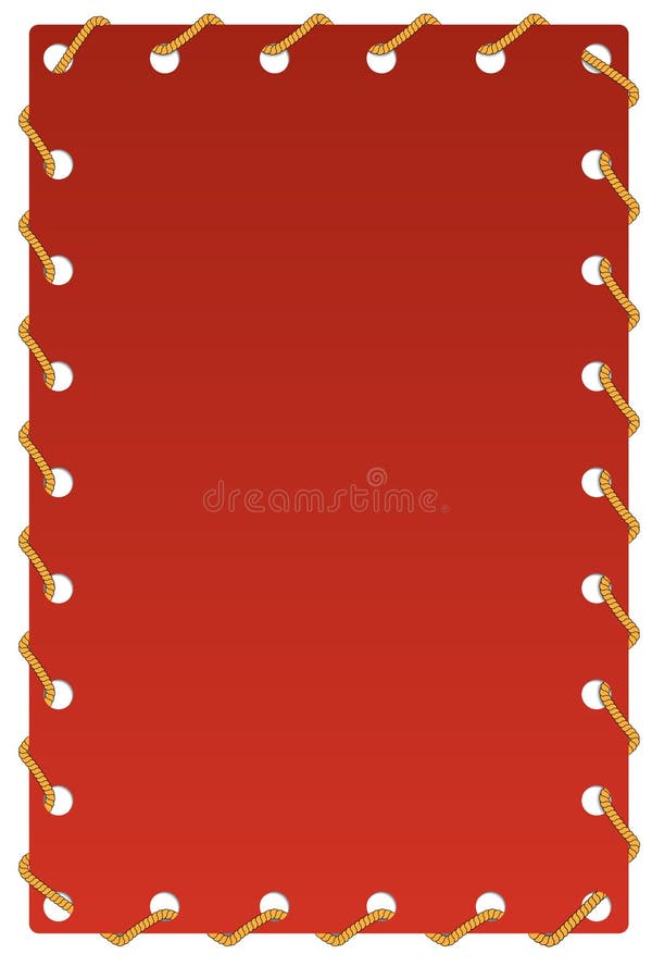 Rope card stock vector. Illustration of concept, blank - 10068768