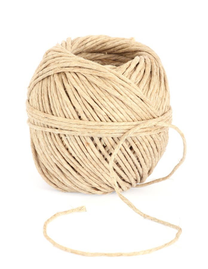 Rope clew stock image. Image of skein, string, woven - 75916577