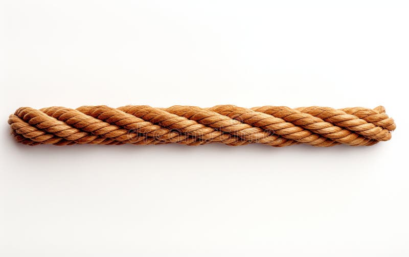 Rope for Climbing on a White Background -Generative Ai Stock ...