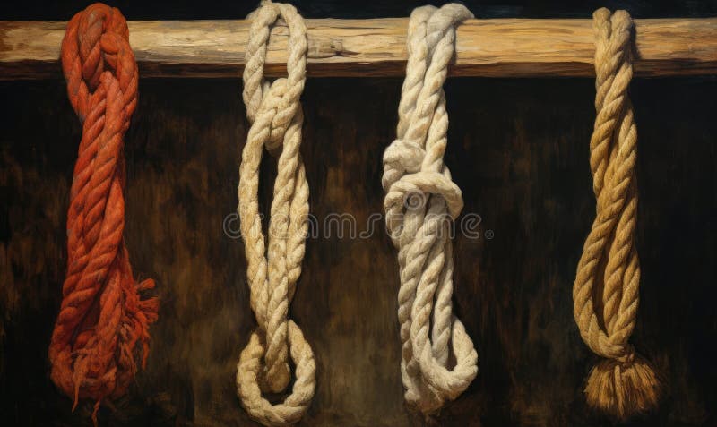 Rope Collection stock illustration. Illustration of twine - 286251632