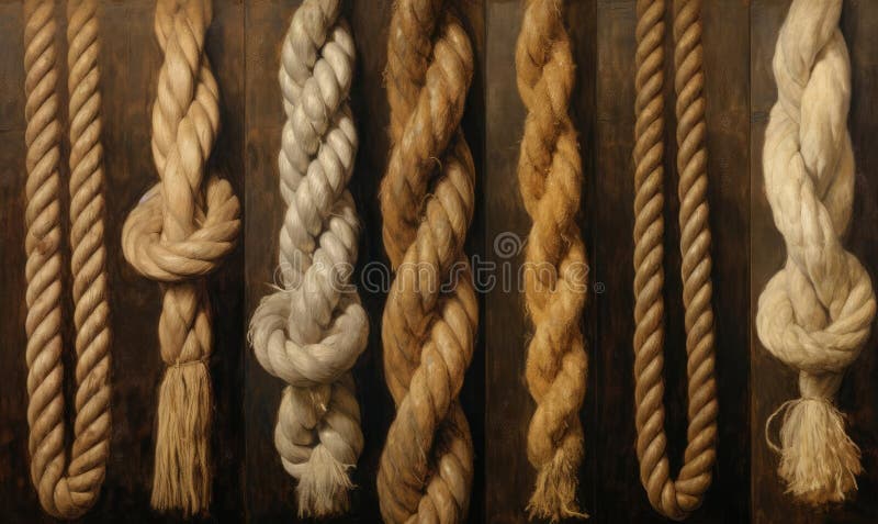 Rope Collection stock illustration. Illustration of knot - 286251702