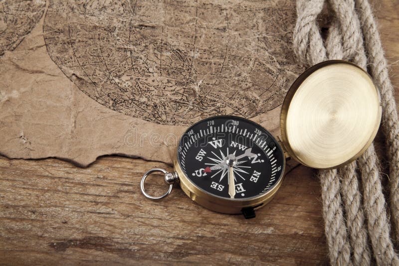 Rope and compass stock photo. Image of backdrop, abstract - 47506440