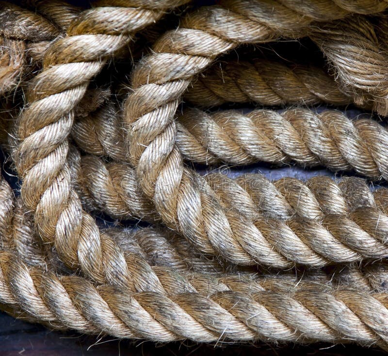 Rope on deck stock photo. Image of shipping, maritime - 27569514