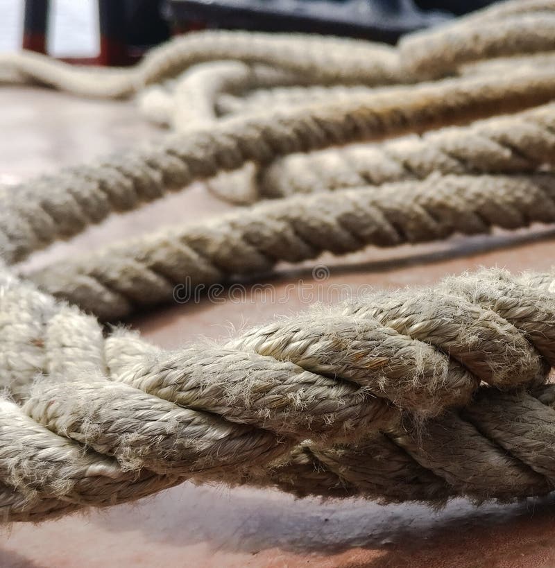 Worn Out Rope stock image. Image of unique, white, grab - 3897733