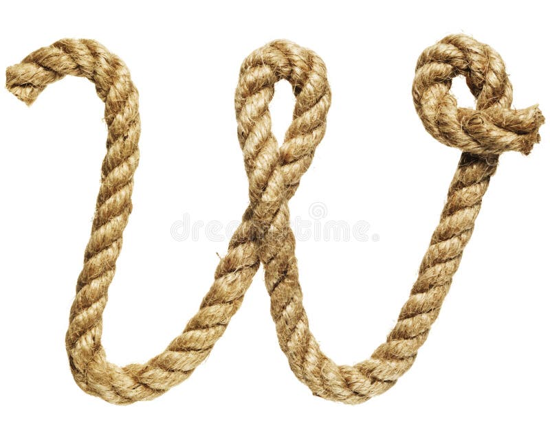 Rope forming letter J stock image. Image of white, language - 7024993