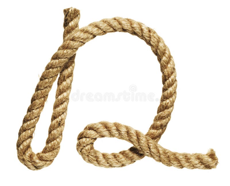 Rope forming letter M stock photo. Image of capital, single - 7025006