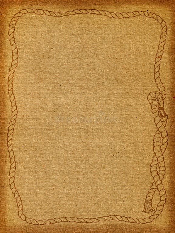 Rope Frame Background stock image. Image of texture, west - 1092233