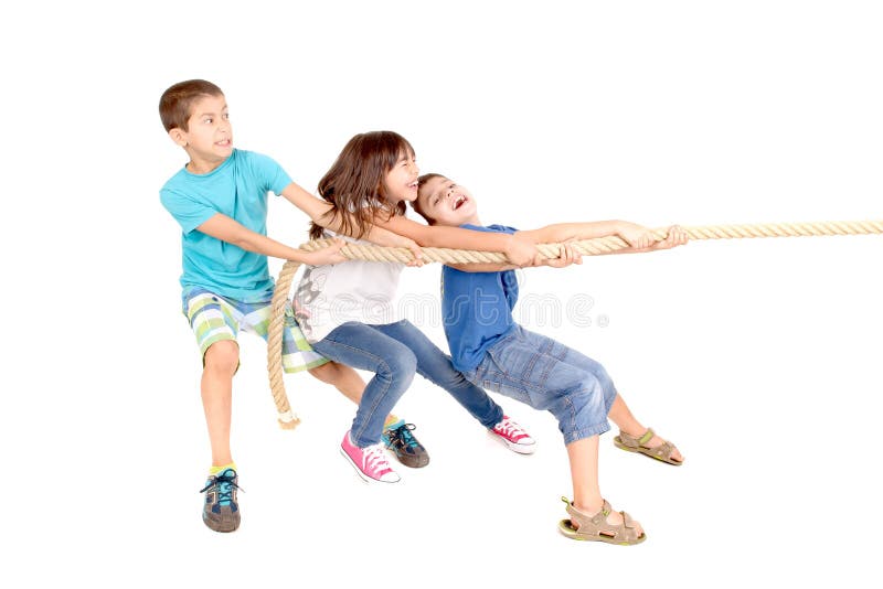 Rope pulling stock image. Image of group, portrait, strenght - 53651239