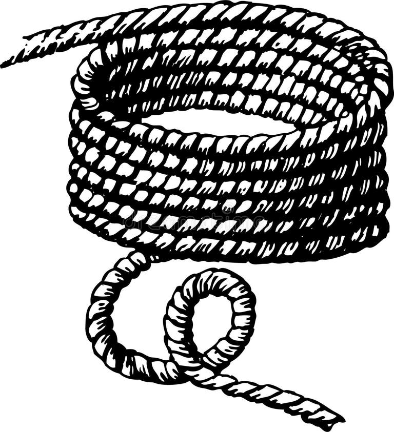 Rope Coil Stock Illustrations – 3,519 Rope Coil Stock Illustrations ...