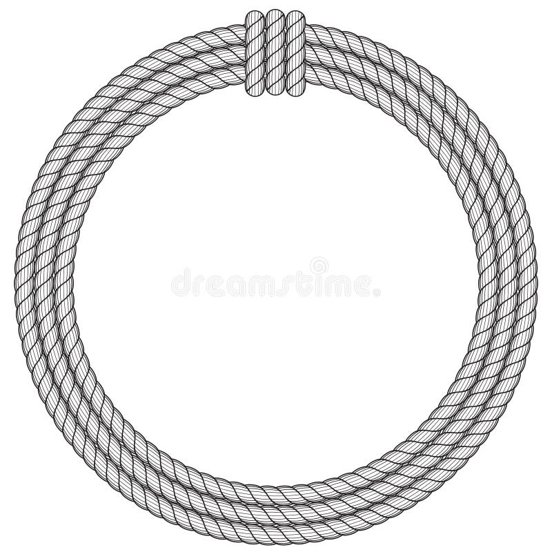 Rope hank icon stock vector. Illustration of bundle, cord - 80410470