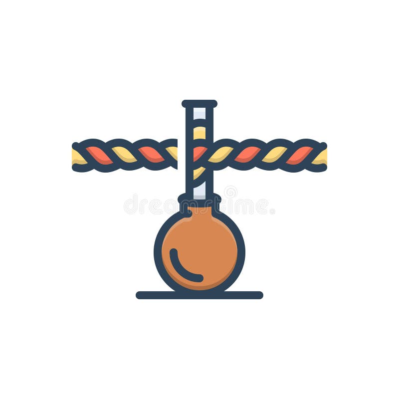 Color Illustration Icon for Rope, Cord and Vessel Stock Vector ...