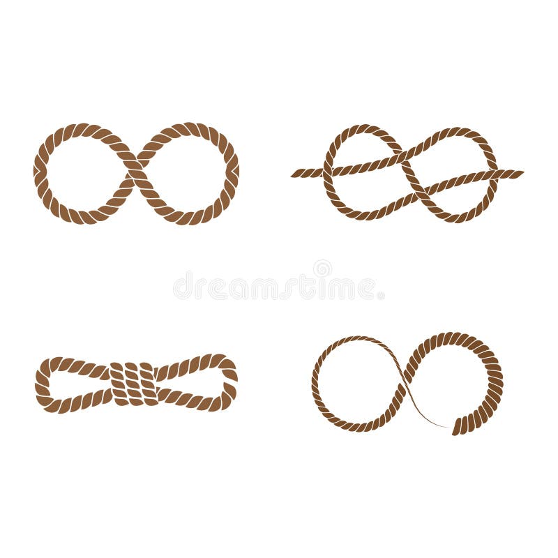 Rope icon stock vector. Illustration of fiber, vintage - 264169002