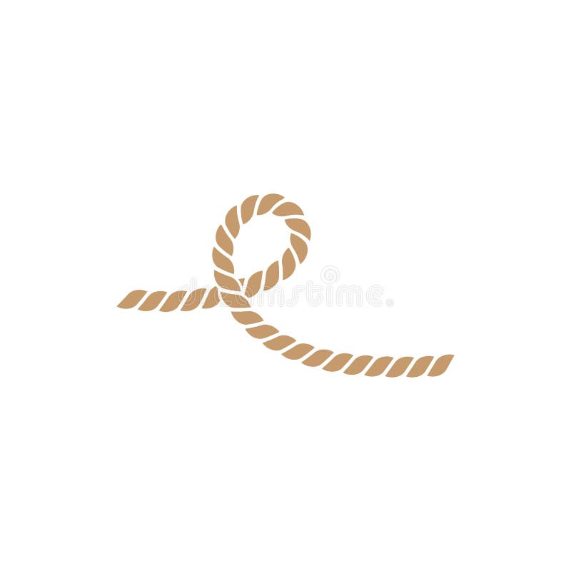 Rope icon stock vector. Illustration of border, logo - 186440051
