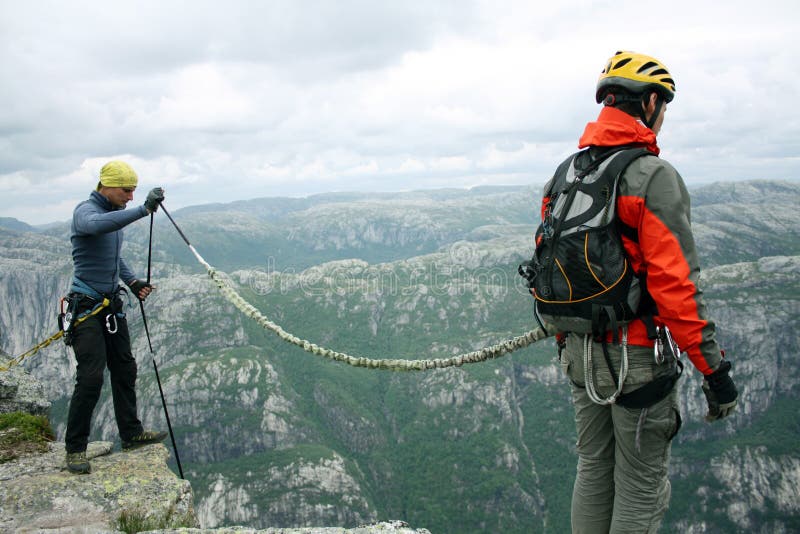 Rope jumping., bungee stock photo. Image of rope, freedom - 62795620