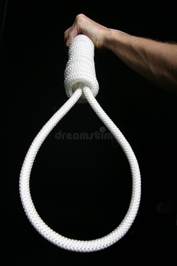 Rope of kill stock photo. Image of rope, white, symbolic - 4081192
