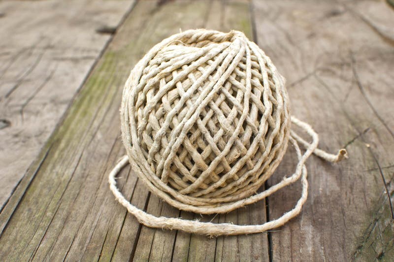 Clew of rope stock image. Image of isolate, clue, fiber - 3495911