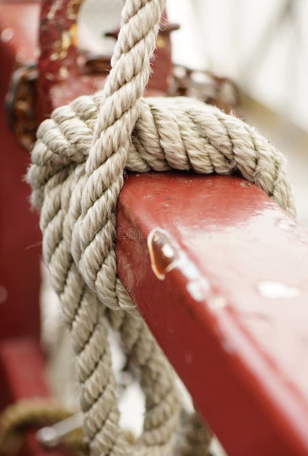 Rope knot stock image. Image of security, strong, tight - 27256053