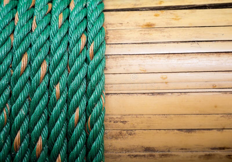 Rope knot with bamboo stock photo. Image of plant, design - 103372758