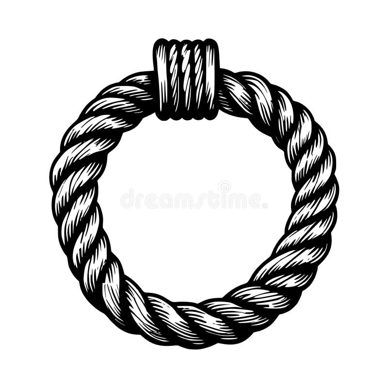 Rope Knot Vector, Hand Drawn, Vector, Eps, Logo, Icon, Crafteroks ...