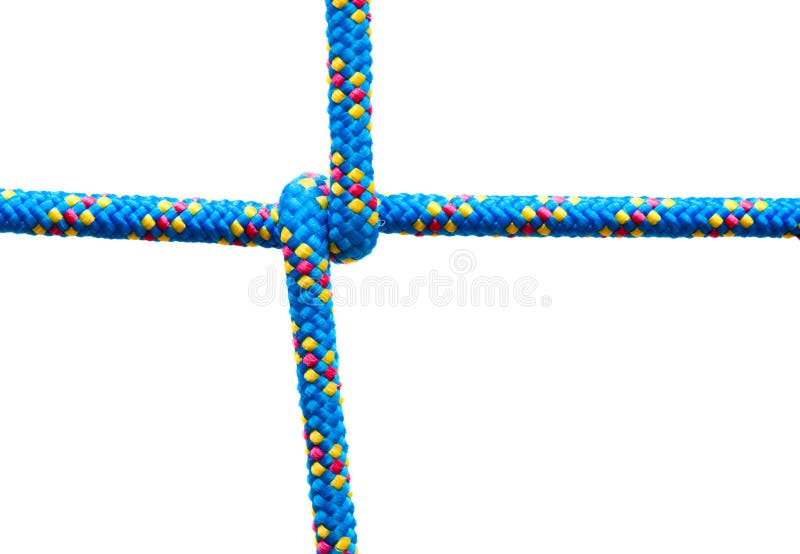 Rope knot, isolated stock photo. Image of isolated, connect - 6399854