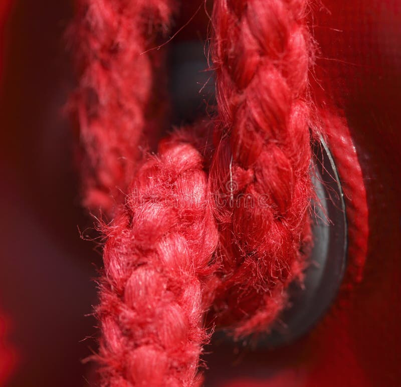Rope with knot stock photo. Image of tent, knot, knots - 95839120