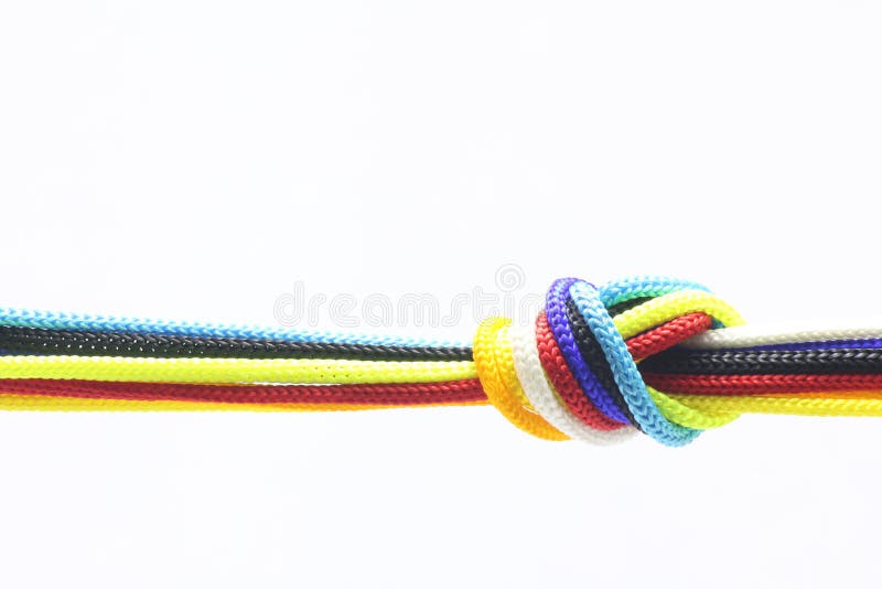 Rope or Knot stock image. Image of fasten, closeup, pattern - 105147941