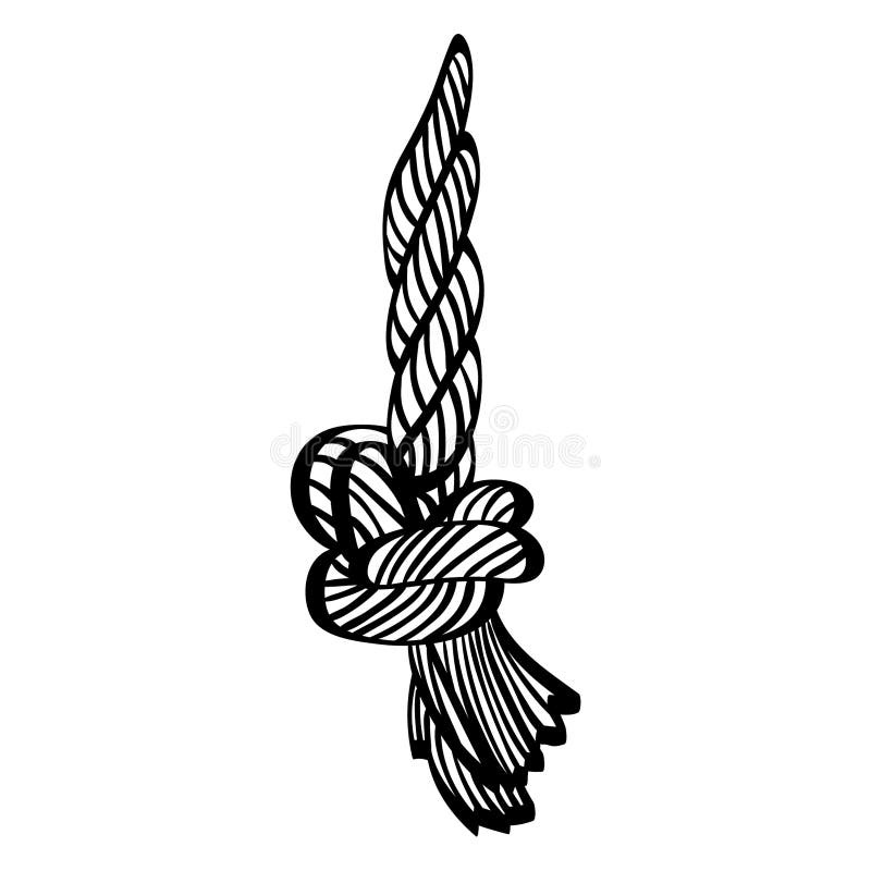 Rope Knot Vector
