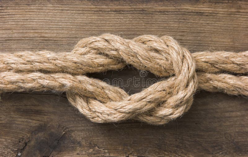 Rope with knots stock image. Image of rope, knots, boards - 18849459