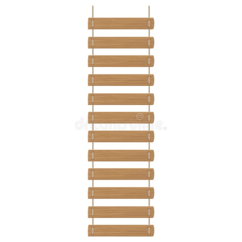 Wooden Rope Ladder Stock Illustrations – 600 Wooden Rope Ladder Stock ...