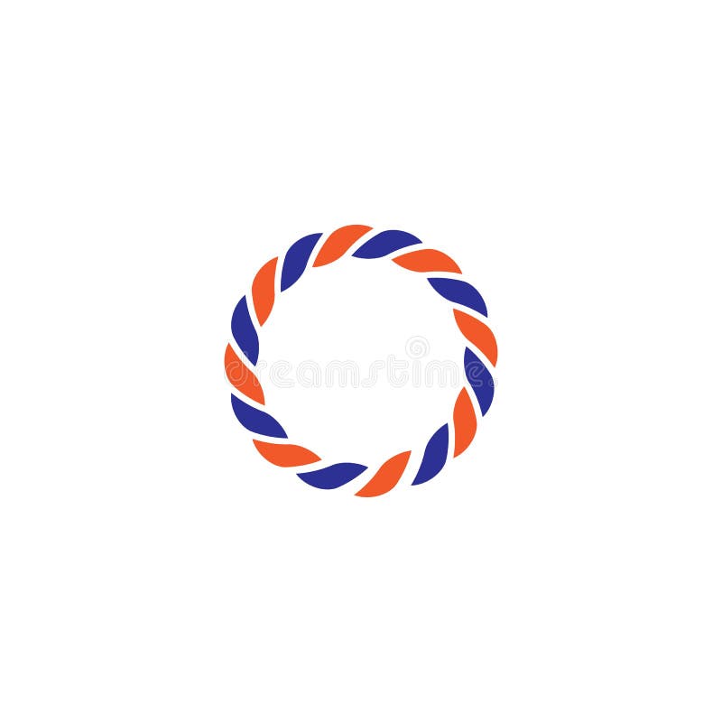 Rope logo stock vector. Illustration of circle, border - 187393230