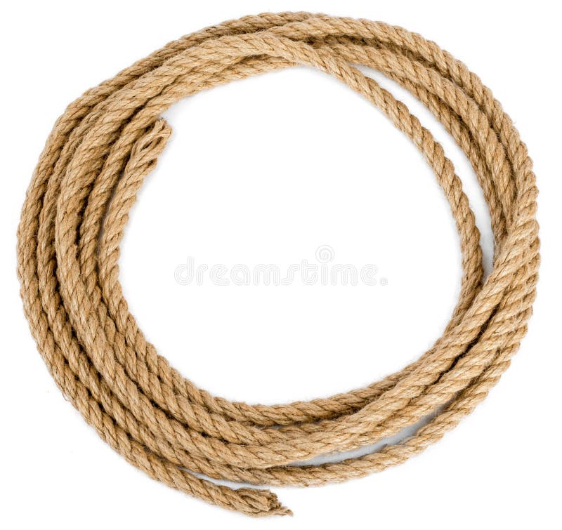 Rope loop stock photo. Image of closeup, safety, isolated - 39435200