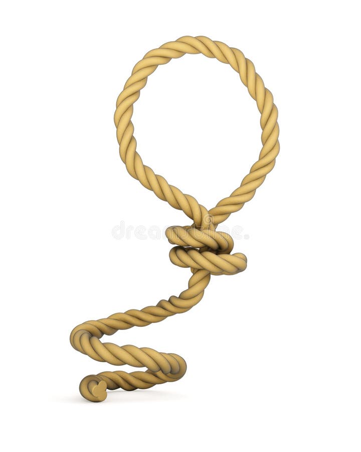 Rope loop stock illustration. Illustration of abstract - 54576235