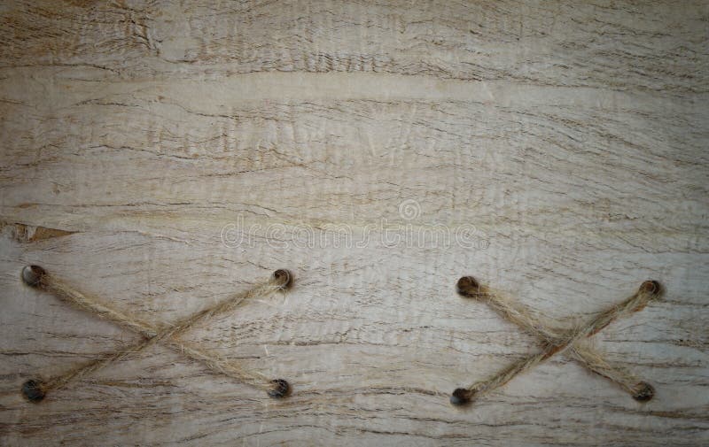 Rope and Old Wood Texture Background Stock Photo - Image of background ...