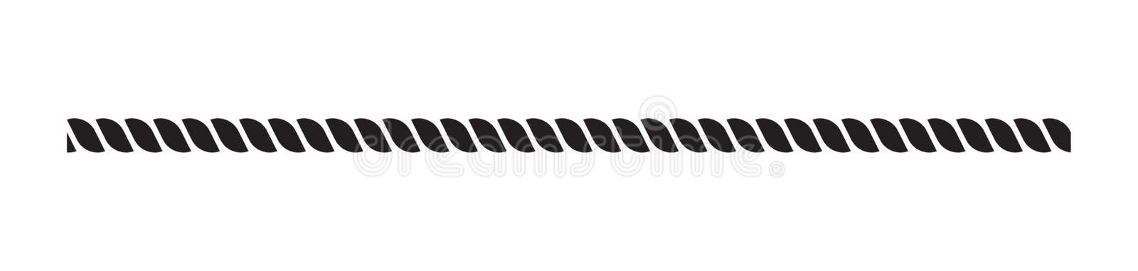 Simple Rope Border Patterns Stock Illustrations – 44 Simple Rope Border ...