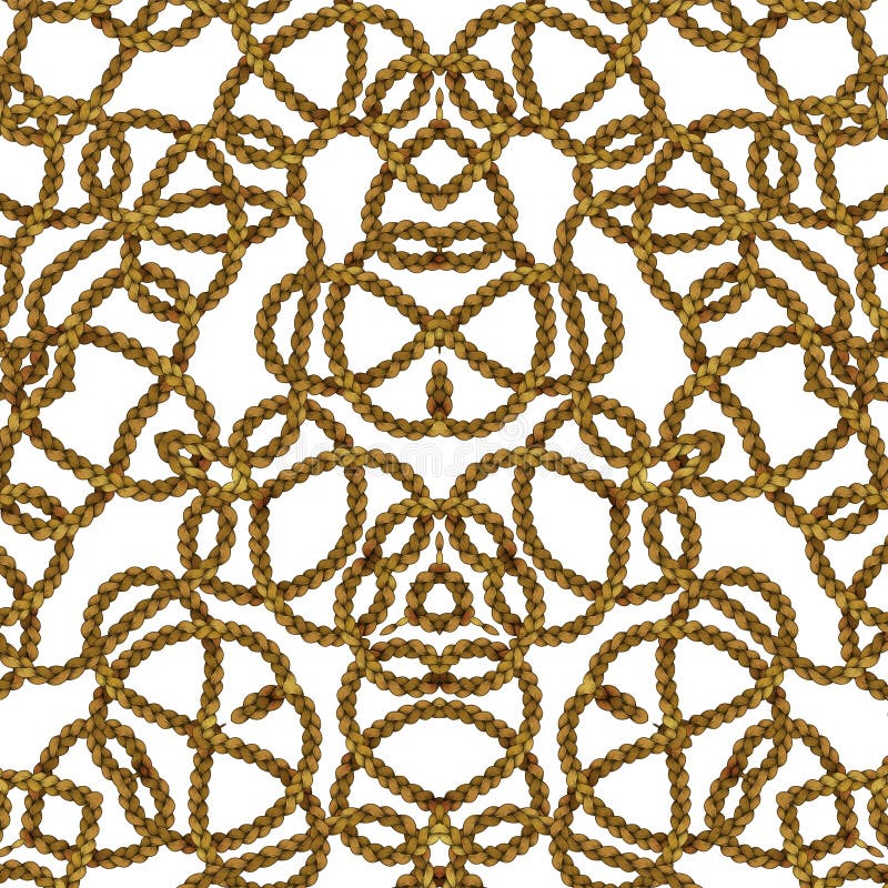 Rope pattern stock vector. Illustration of ocean, elegant - 102192842