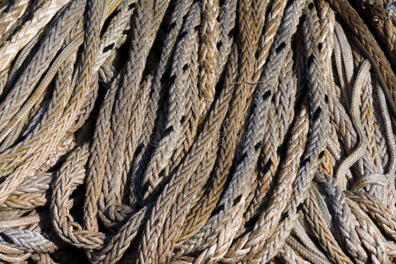 Bunch of ropes stock image. Image of blue, rusty, rope - 8363867