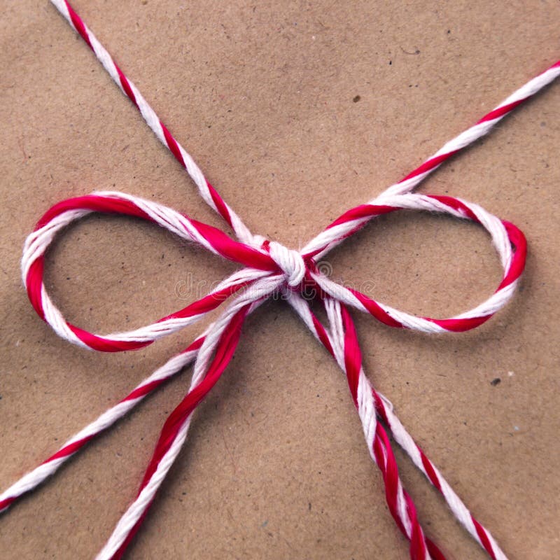 Rope with Present Box for Celebration.valentine Concept Stock Image ...